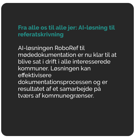 Automatisk AI-generede notater og referater